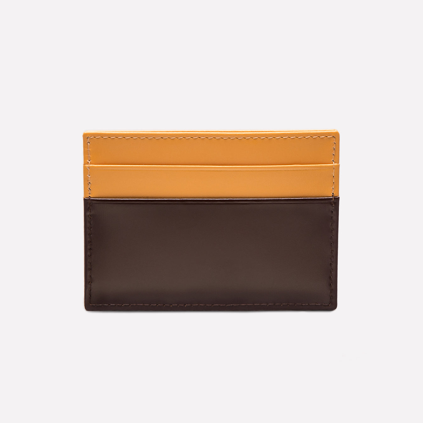 Handmade Leather Flat Credit Card Case