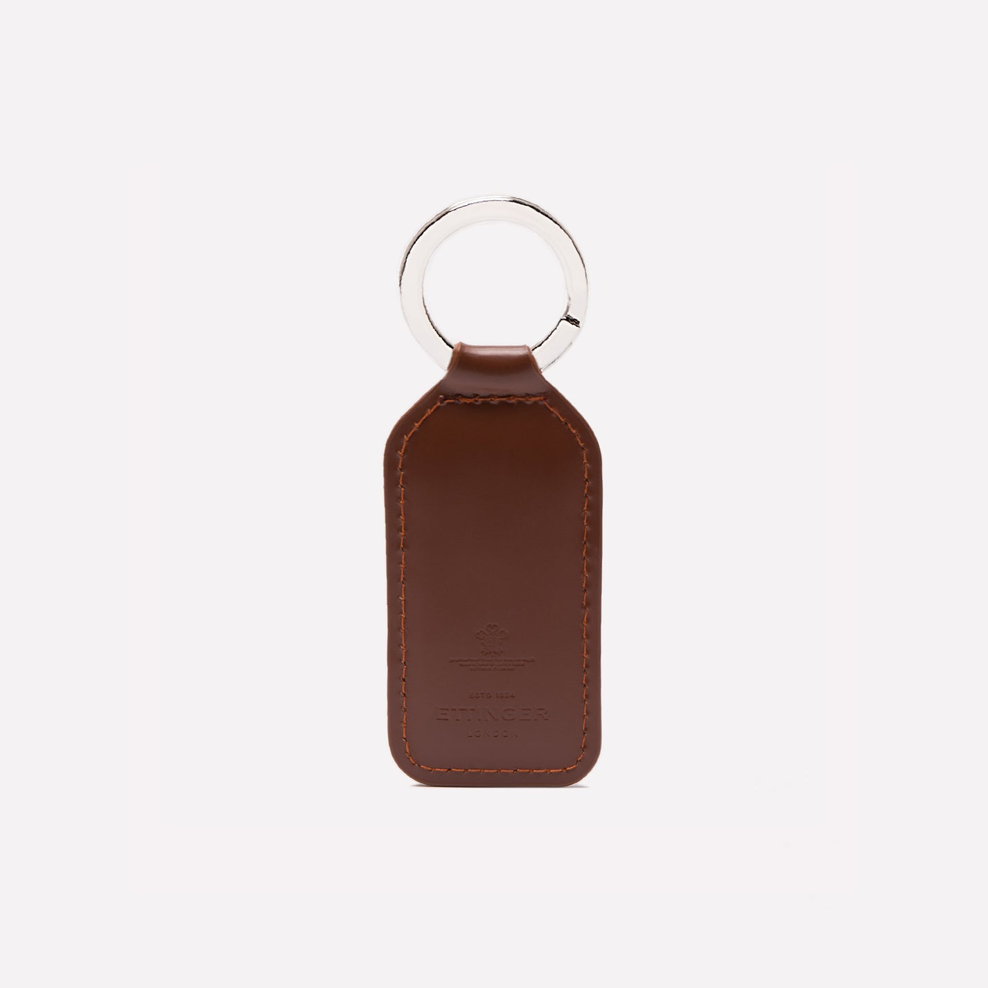 Handmade Leather Rectangular Key Ring
