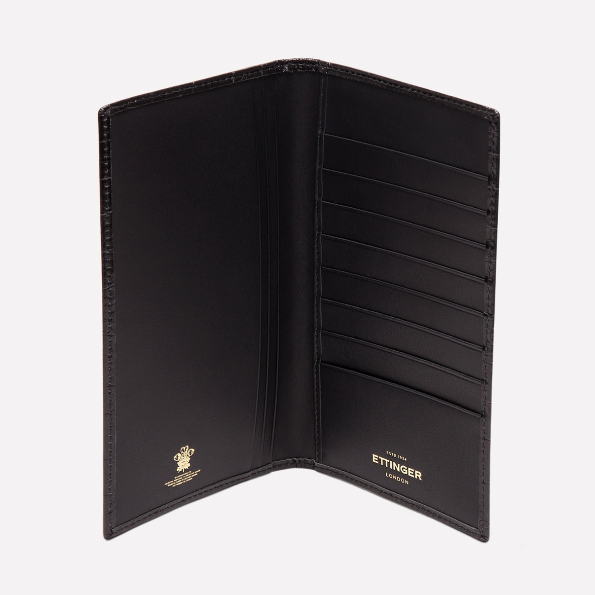 Handmade Leather Coat Wallet with 8 C/C