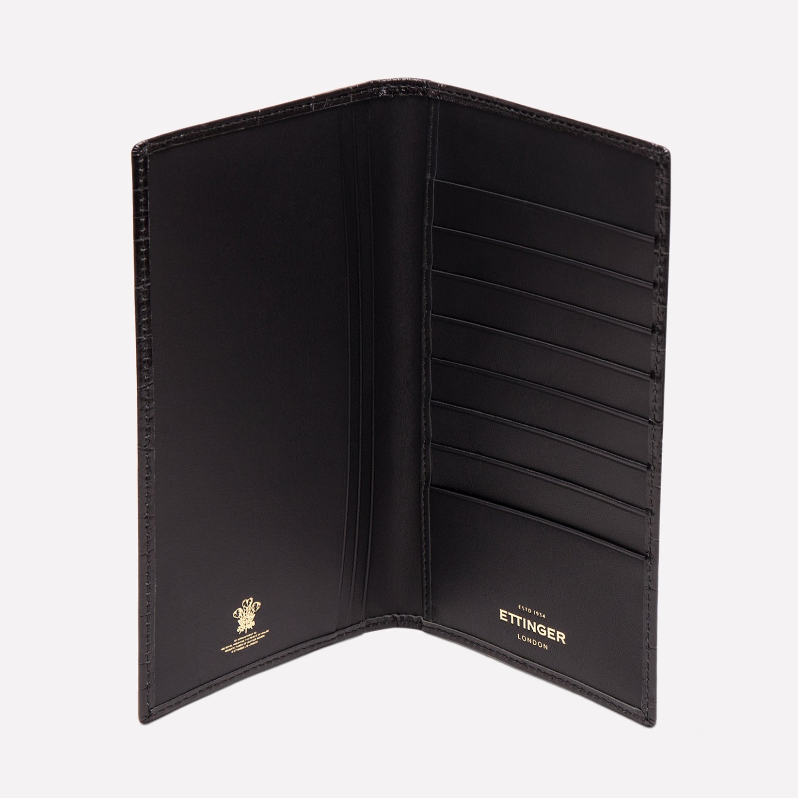 Handmade Leather Coat Wallet with 8 C/C