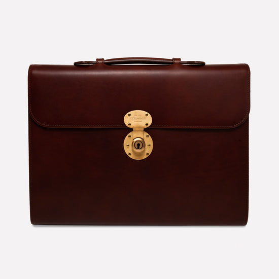 Handmade Leather Burlington Briefcase