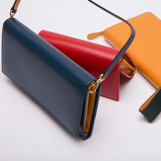 Luxury Handmade Leather Women's Flap Over Purses | Ettinger